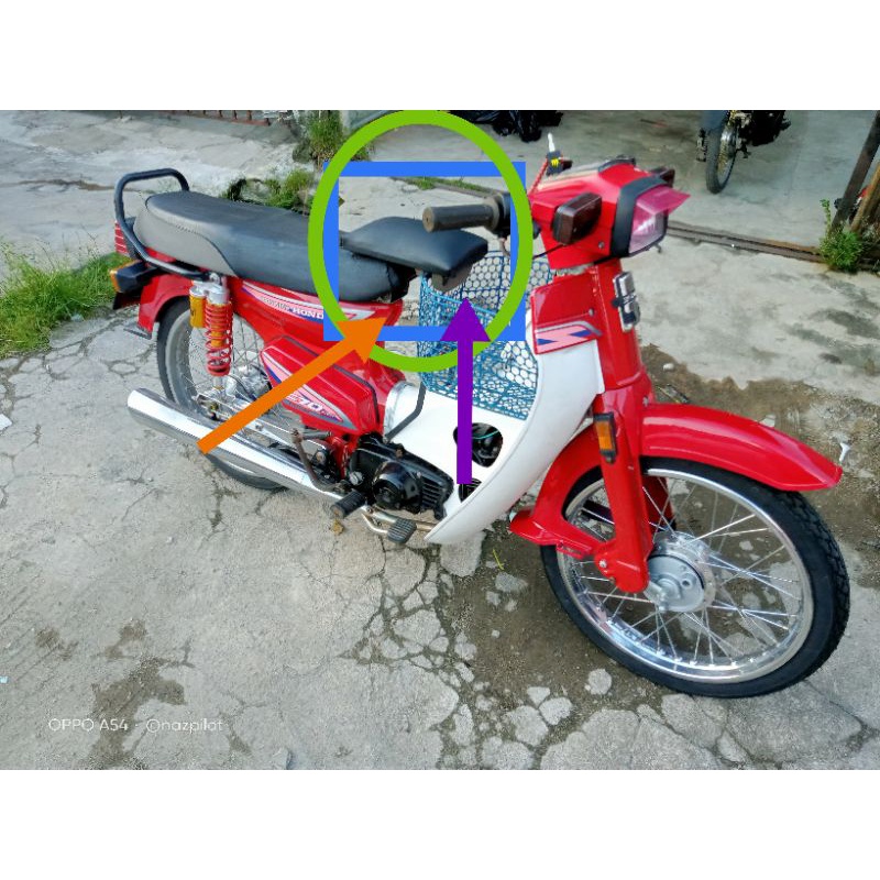Seat bakul Motor Budak handmade (tambah kayu) | Shopee Malaysia
