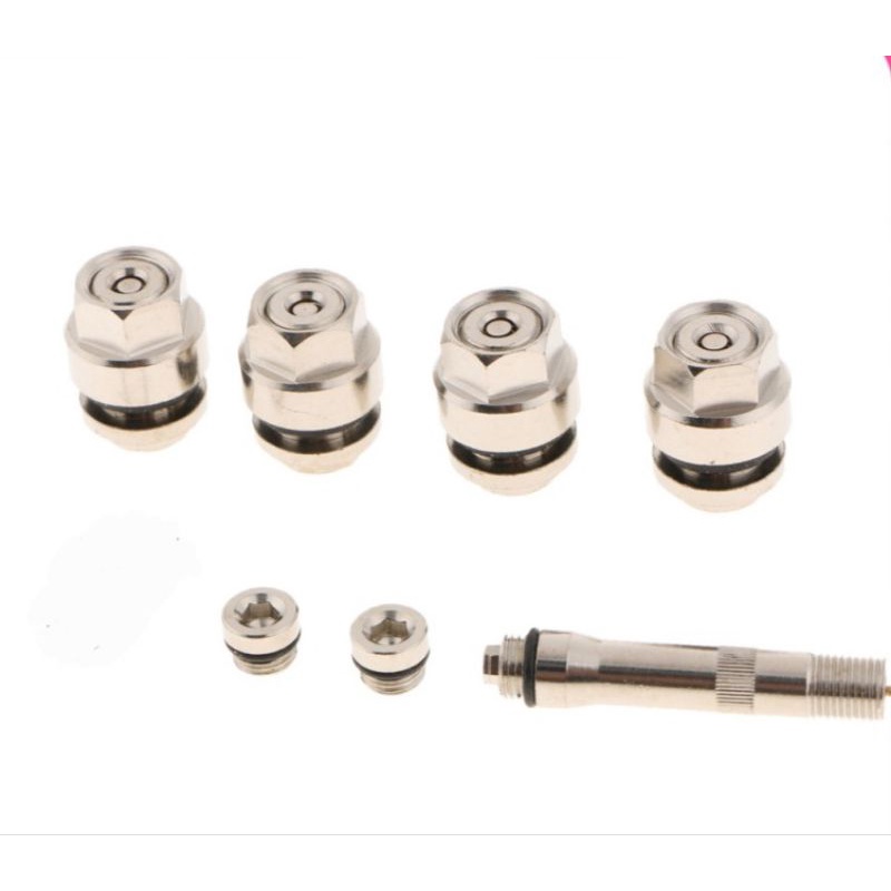 7pcs / set flush mount valve stems wheel valve (metal)invisible valve ...