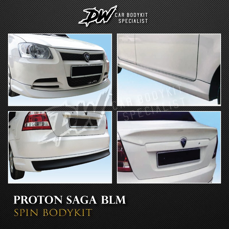 Proton Saga Blm Spin Bodykit Fullset/Parts | Shopee Malaysia