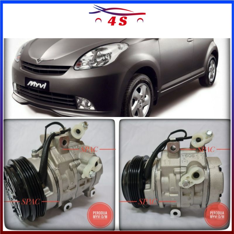 PERODUA MYVI 2005-2011 1.3 4PK 10S MODIFIER SERIES AIR COND COMPRESSOR ...