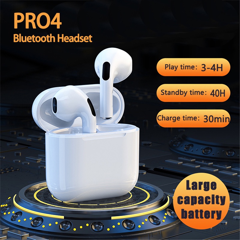 Original PRO4 Wireless Headphone Touch Control Stereo Bluetooth 5.0 ...
