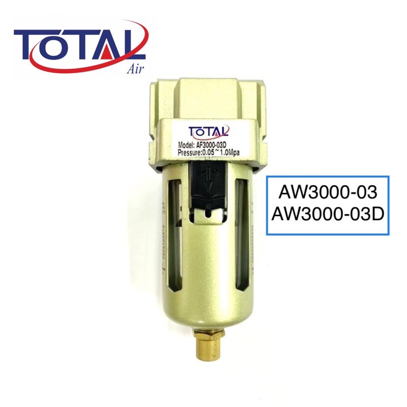 Air Filter AF3000-03 AF3000-03D 3/8” Compressor Air Filter Water ...