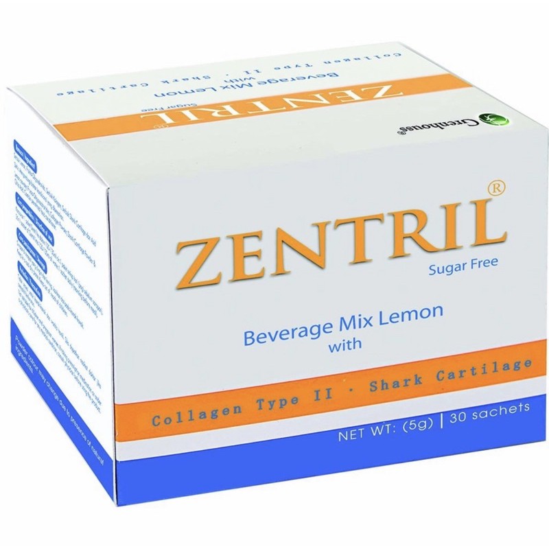 Zentril Sugar Free 30 sach exp 06/2026 collagen type II MDUIDD | Shopee ...