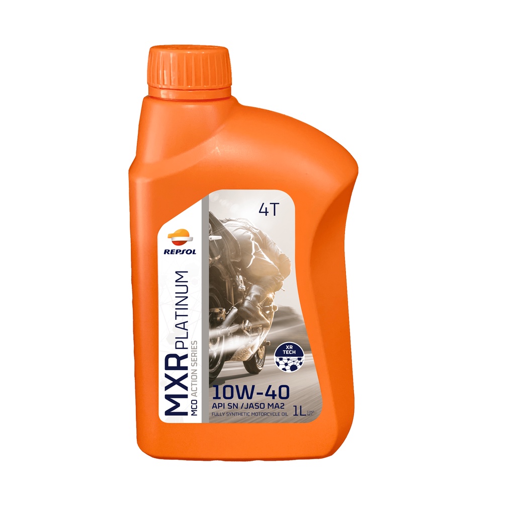 Repsol MXR Platinum 10W-40 fully synthetic 1L | Shopee Malaysia