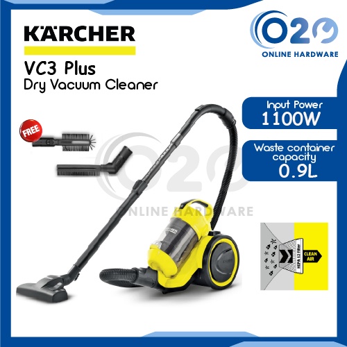 KARCHER Vacuum Cleaner VC3 (1100W)*SEA Vaccum Machine Mesin Vakum ...