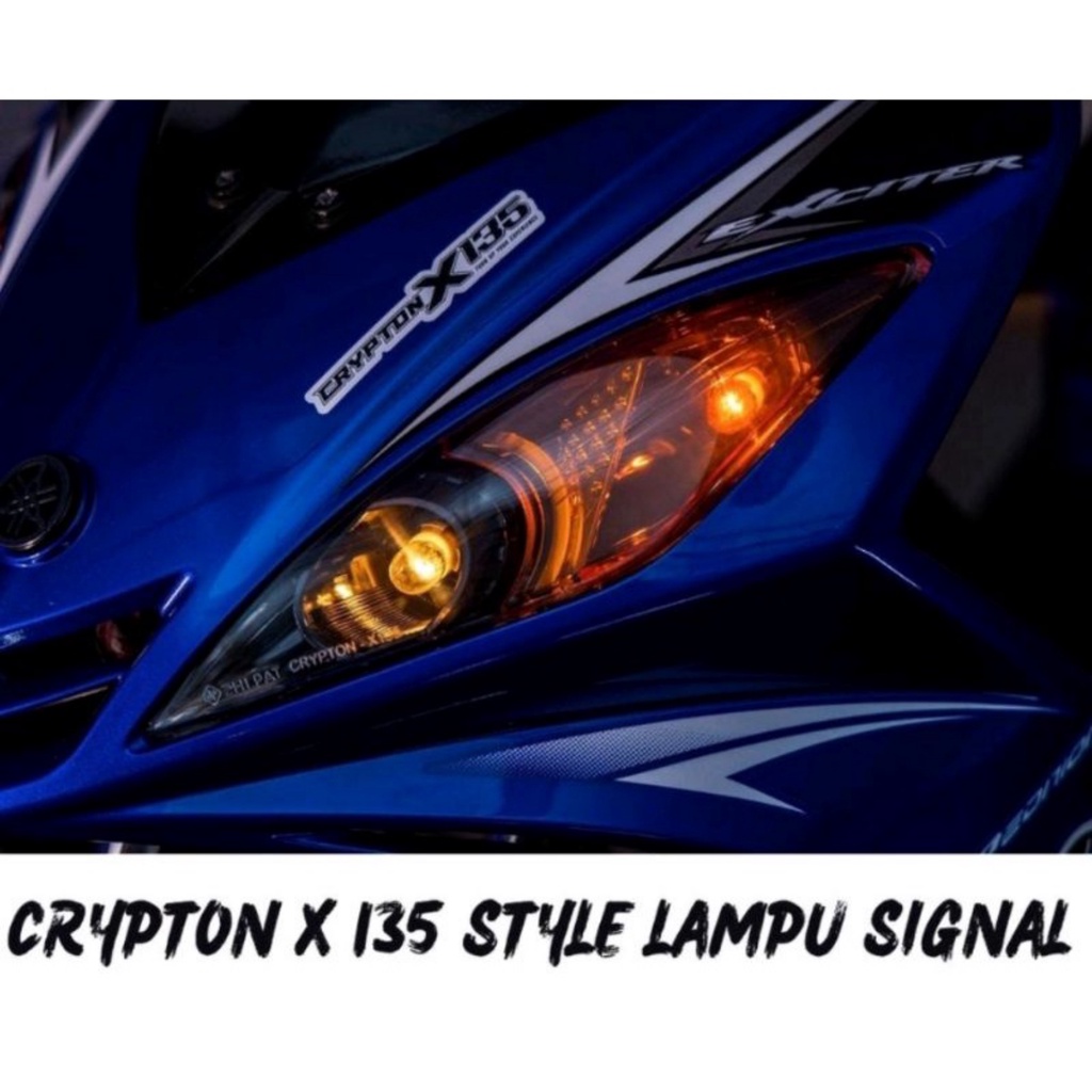 Zhipat Yamaha Lc135 V1 Lampu Signal Zhipat Lc Crypton X 135 Style !!! Ready Stock !!! | Shopee ...