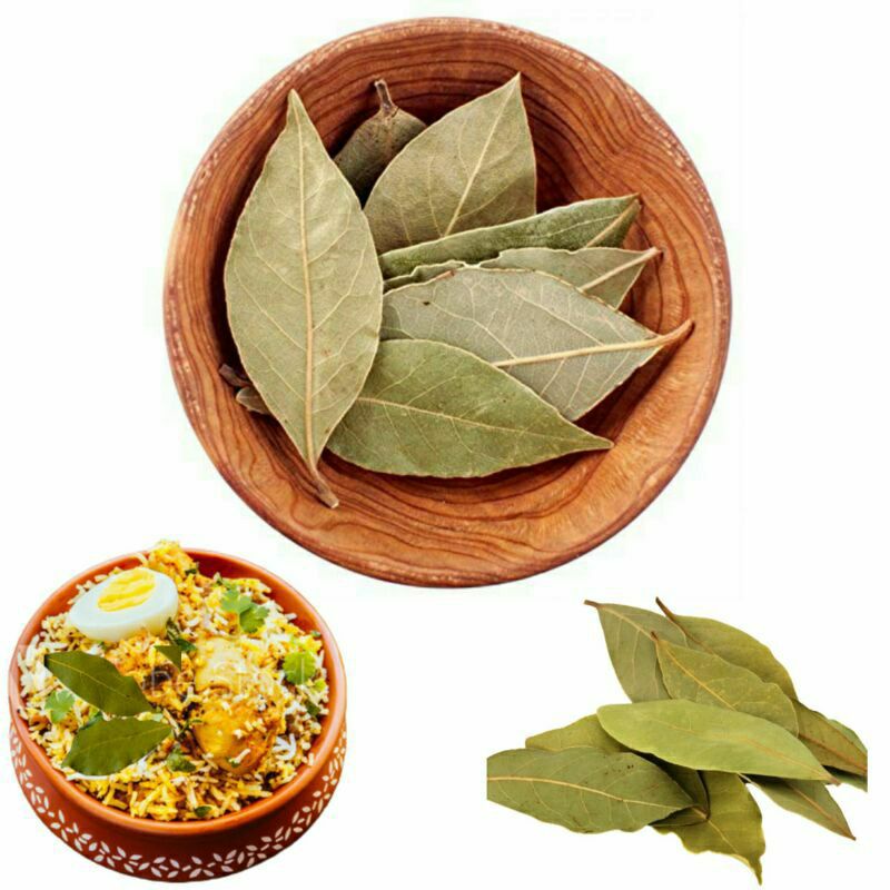 India Bay Leaves/Daun Bay/Briyani Leaves/Daun Briyani🍃 (10 grams ...