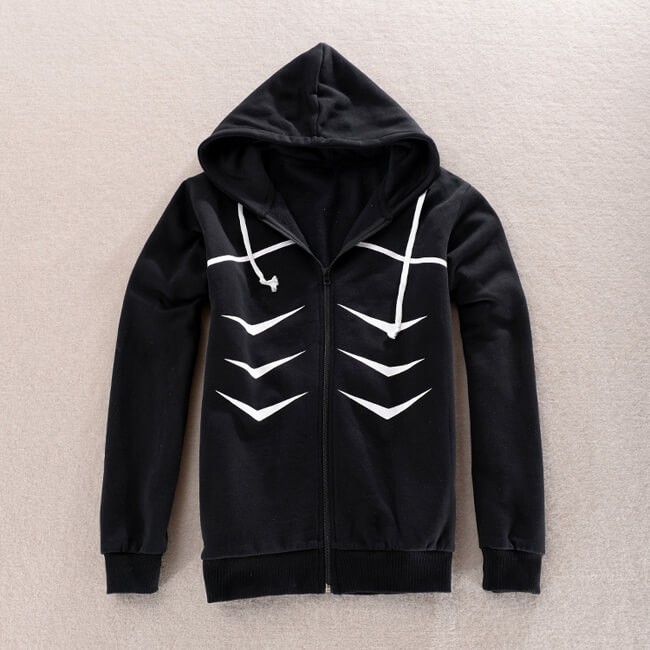 Tokyo Ghoul Ken Kaneki Hoodie Jacket (With Zip) | Shopee Malaysia