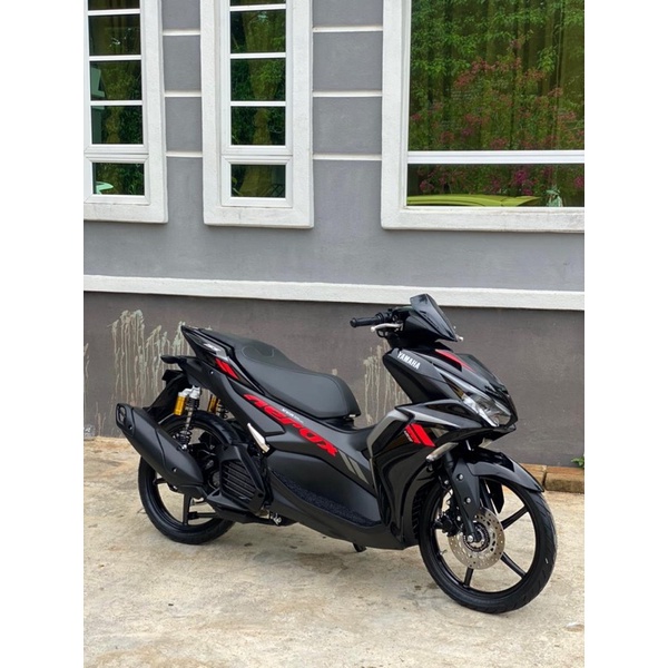 NVX155 V2 AEROX HITAM MERAH 2021 COVERSET ORIGINAL THAILAND | Shopee ...