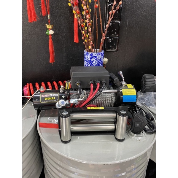 [READYSTOCK] SPC4x4 High Performance Winch Set Plasma/Cable, 9500 POUND ...