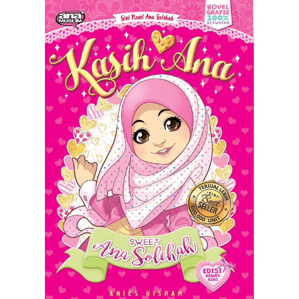 Siri Novel Ana Solehah Buku Cerita Islamik Bacaan Kanak-kanak Ana ...