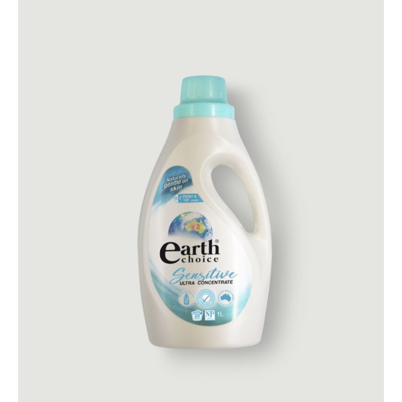 EARTH CHOICE SENSITIVE ULTRA CONCENTRATED LAUNDRY LIQUID (TOP & FRONT LOAD) 1L | Shopee Malaysia