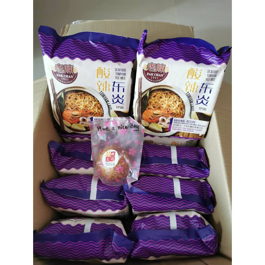 READY STOCK!!! PAK CHAN Tomyum Yee Mee 老陈酸辣东炎伊面 | Shopee Malaysia