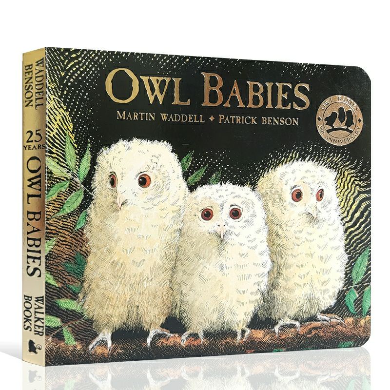 Owl babies by Martin Waddell and Patrick Benson Original boardbook ...