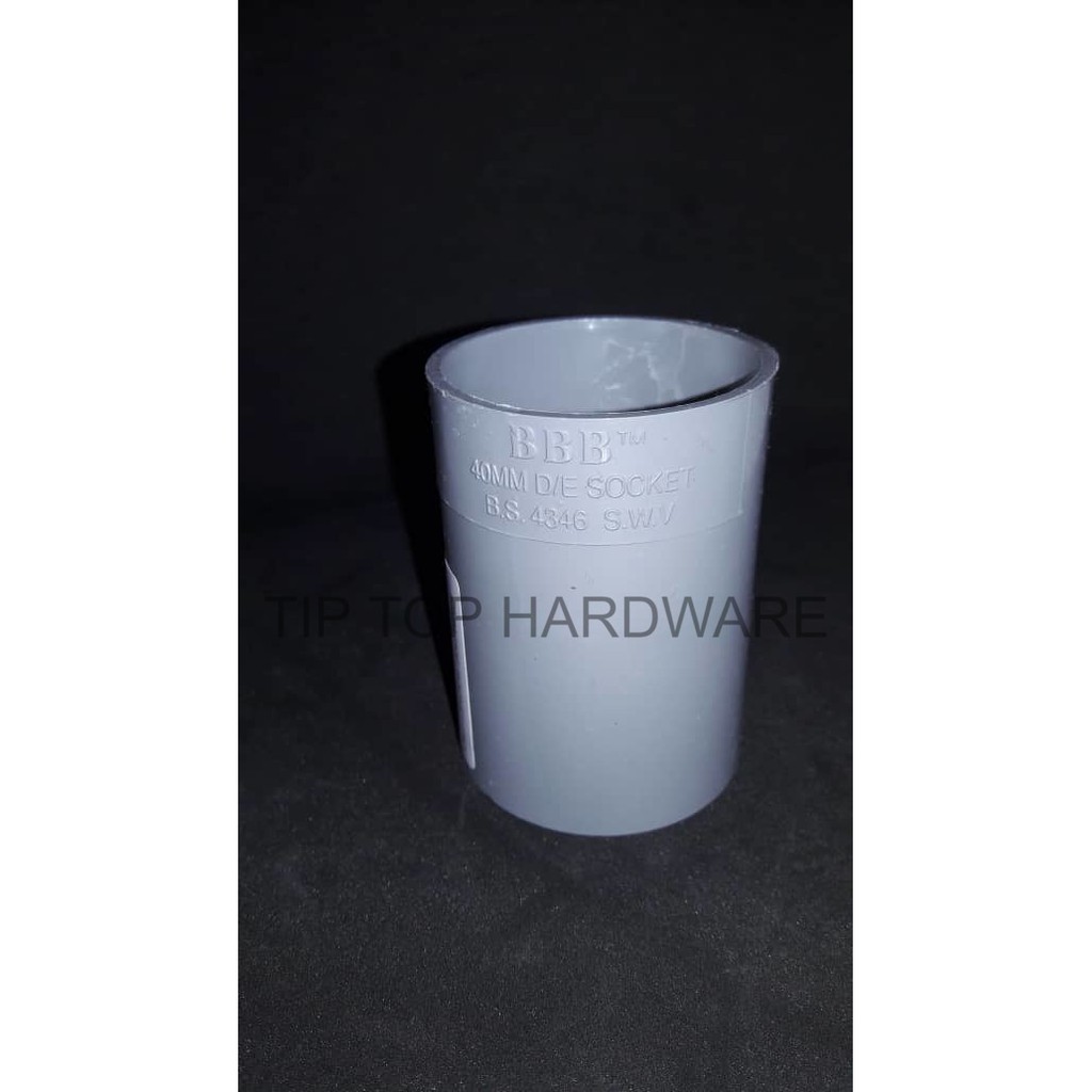 PVC Fitting Socket (40mm) | Shopee Malaysia
