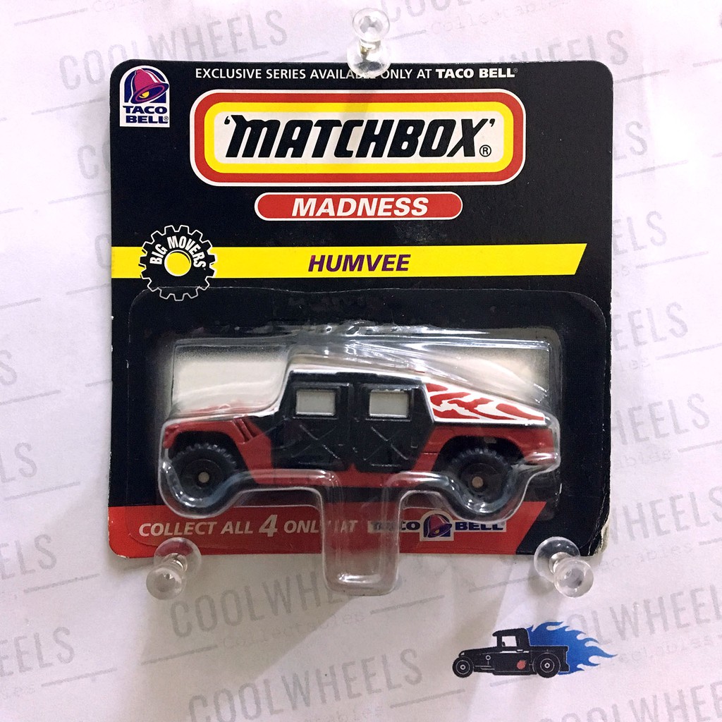 Matchbox 1998 Taco Bell Humvee (Hummer) | Shopee Malaysia