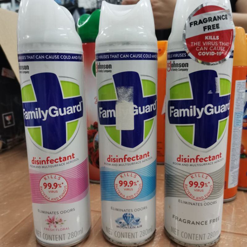 Family Guard Disinfectant Spray 280ml (slightly defect) | Shopee Malaysia