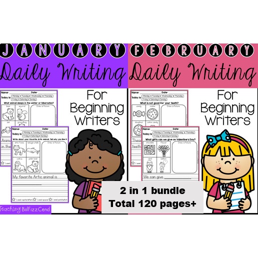 143- Daily Writing for Beginning Writers Printable | Shopee Malaysia