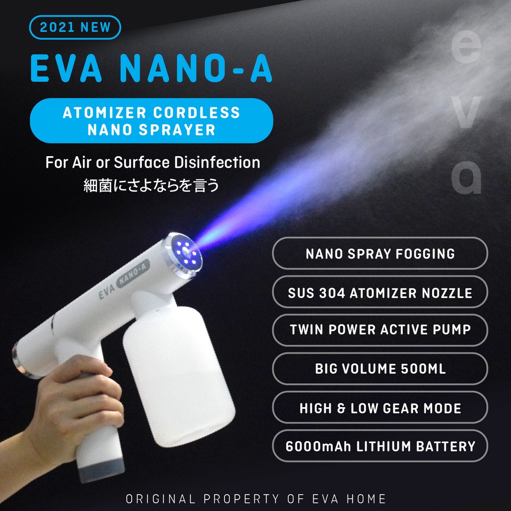 [READY STOCK]Original EVA NANO-A SUS304 Stainless Steel ATOMIZER Nozzle ...