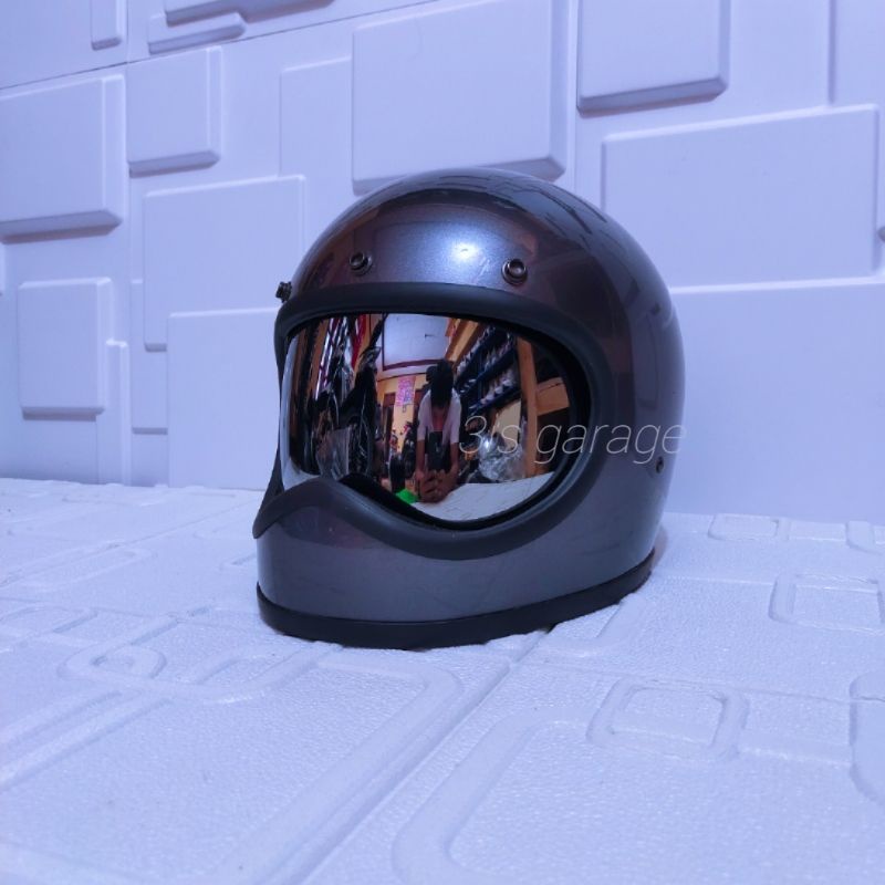 Bitwell GRINGGO RETRO CLASSIC CUSTOM Helmet | Shopee Malaysia