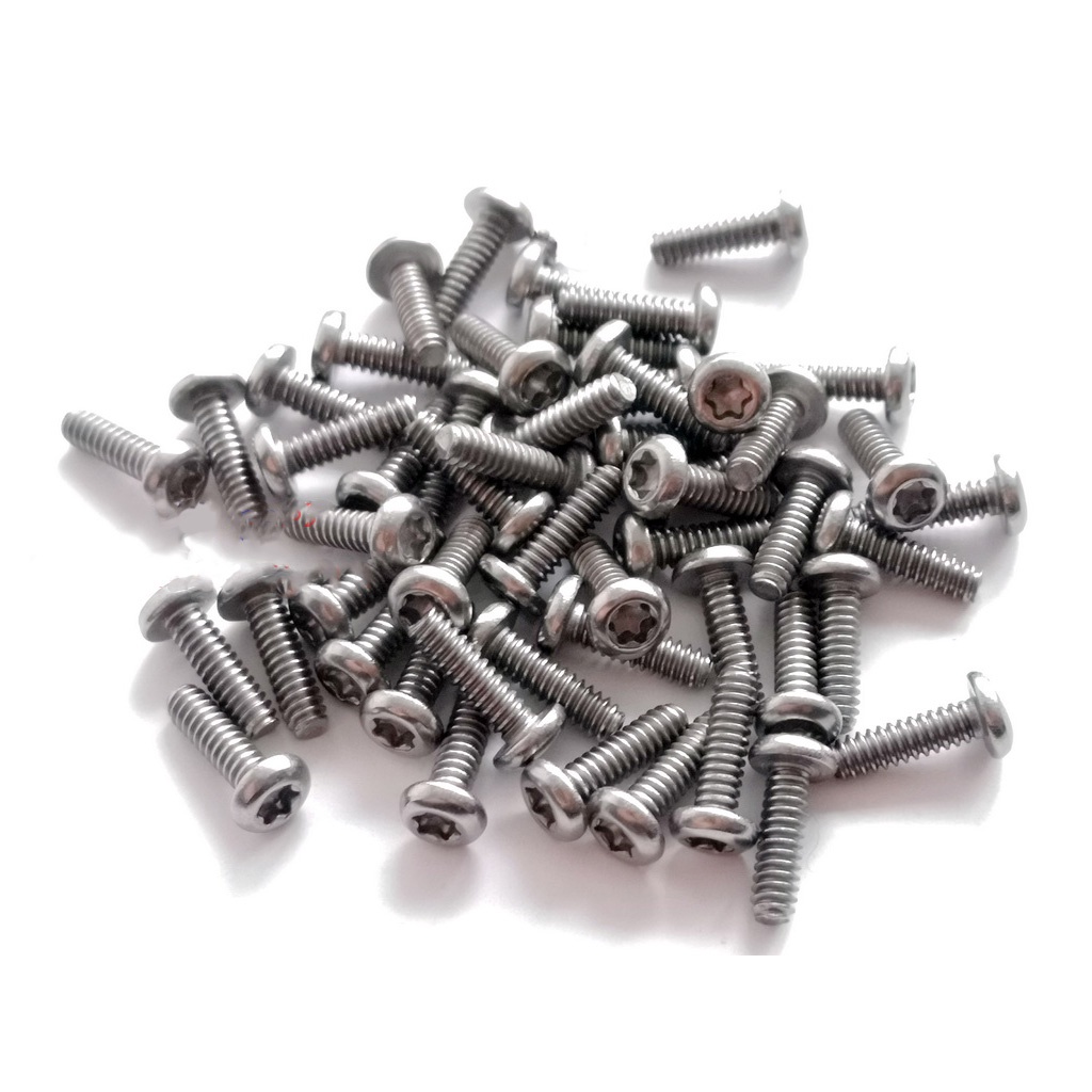 4-40 x 3/8 inch size titanium screw inner torx drive safe male bolts ...