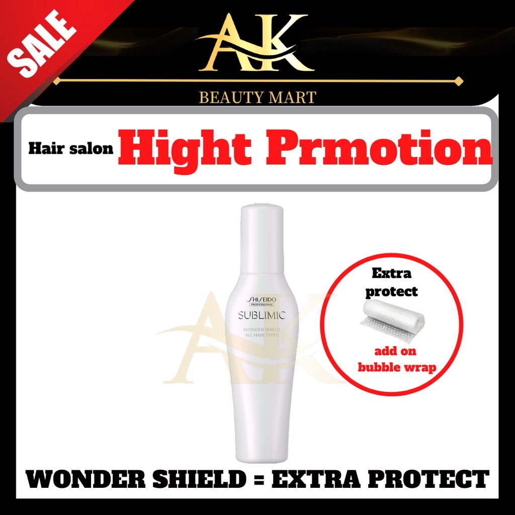 A.K shiseido sublimic WONDER SHIELD 125ml | Shopee Malaysia