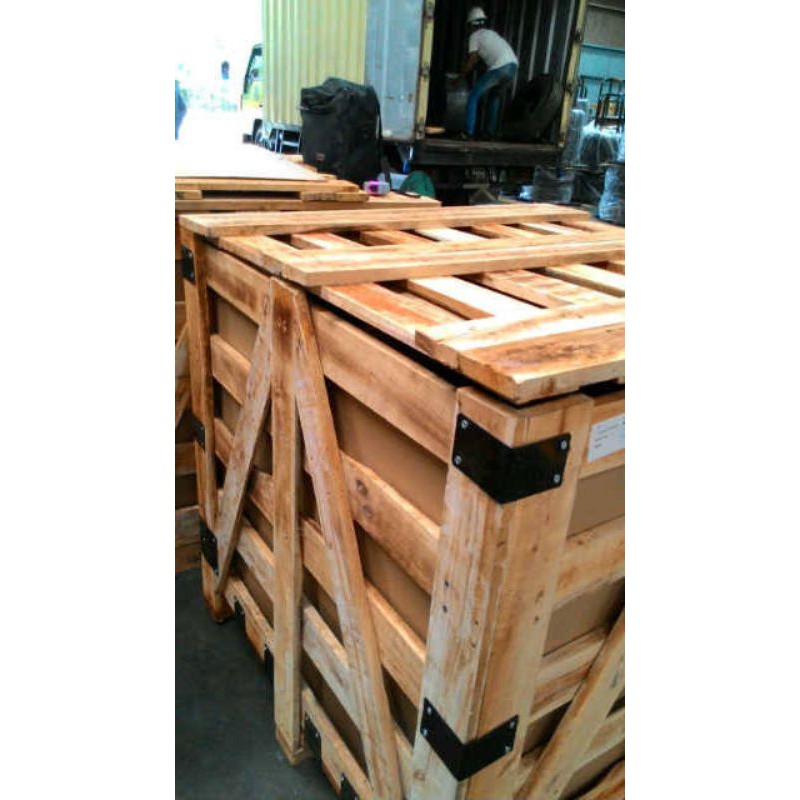 KAYU Wooden Pallets/Additional PACKING Woodenbox | Shopee Malaysia