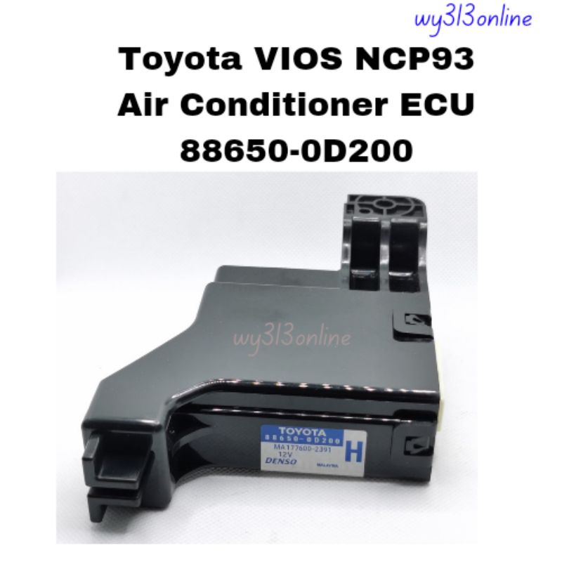 Original New Toyota Vios NCP93 Air Conditioner Air Cond ECU 88650-0D200 ...