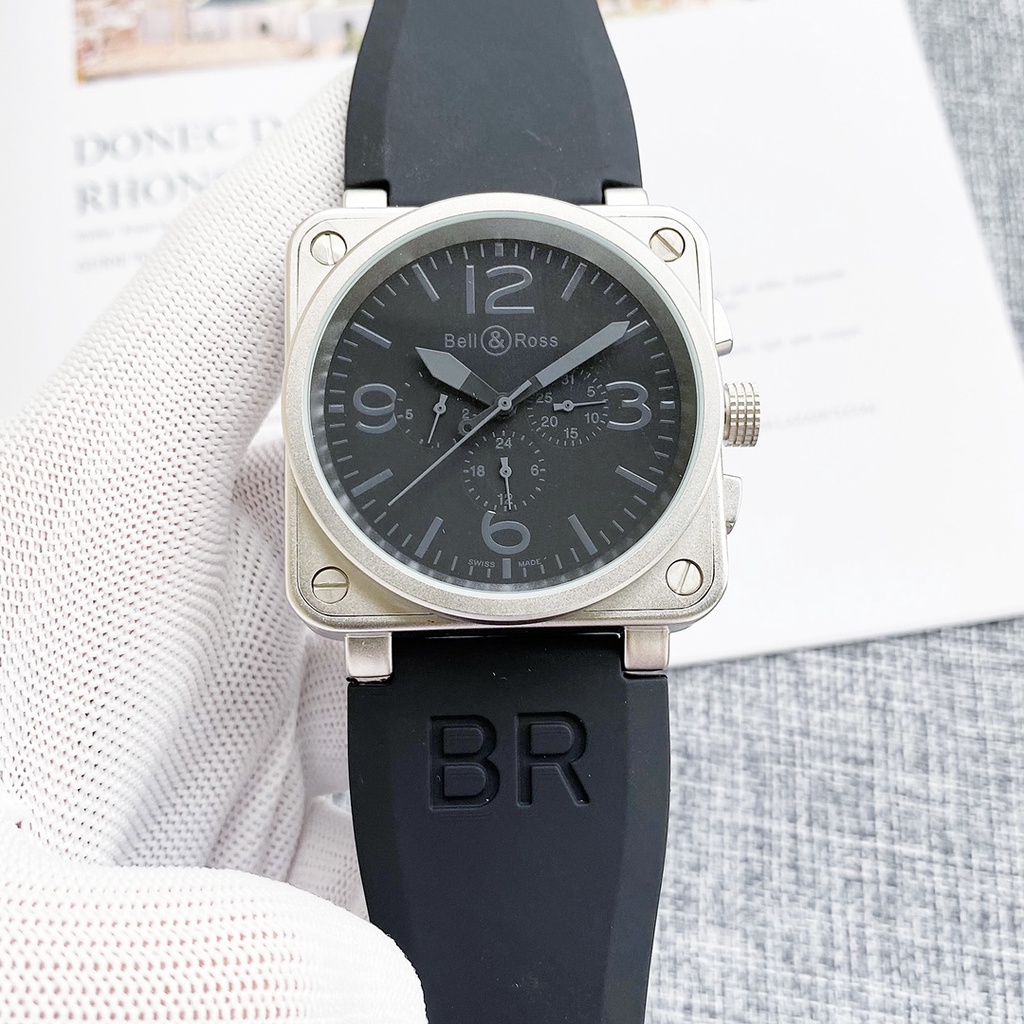 Bell & Ross Men Luxury Watch Mechanical Waterproof Watch Waterproof ...