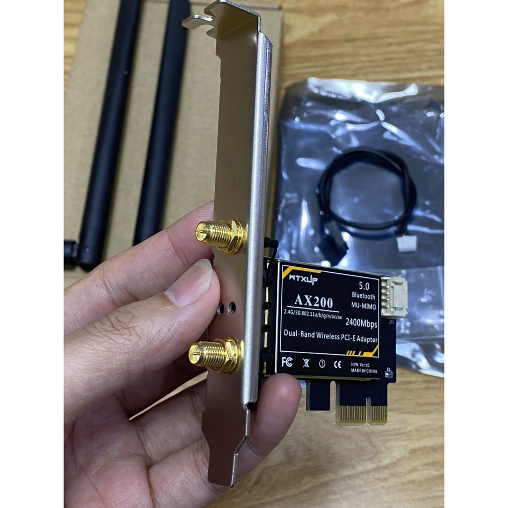 [HOT Deal AT GREAT PRICE] WTXUP WIFI Card uses Intel WIFI AX200 chip ...