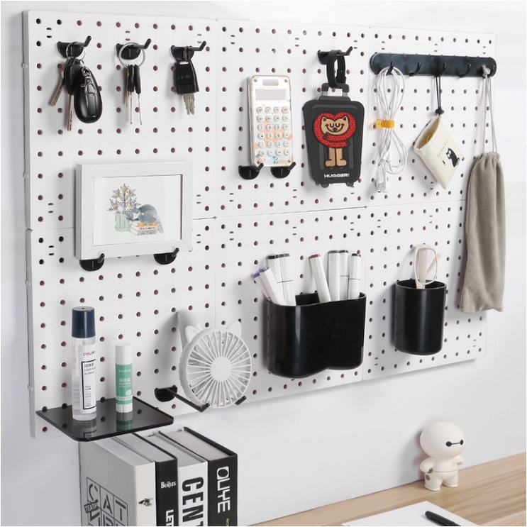🇲🇾 Ready Stock Pegboard Perforated Display Board Wall Display Rack Peg ...