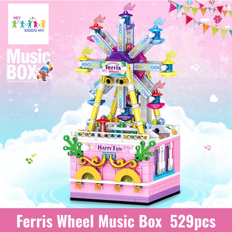 🔥READY STOCK🔥Ferris Wheel Music Box Lego 529pcs | Shopee Malaysia
