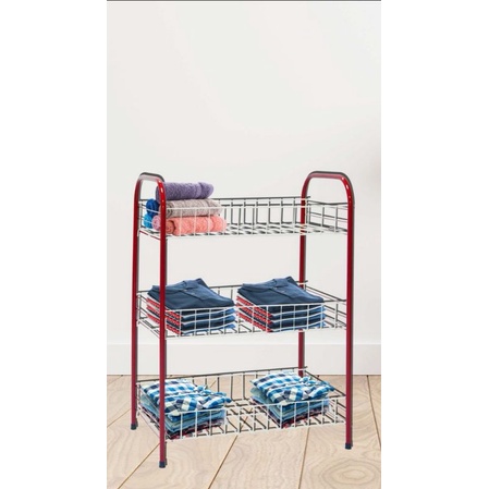 🔥READY STOCK🔥 4Tier - 3Tier Epoxy Metal Multi Purposes Rack/Kitchen Rak ...