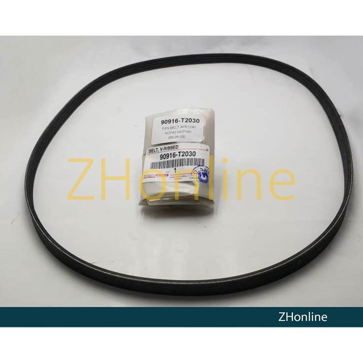 ORIGINAL TOYOTA VIOS NCP42, NCP150 - TOYOTA MITSUBOSHI 4PK1240 FAN BELT ...