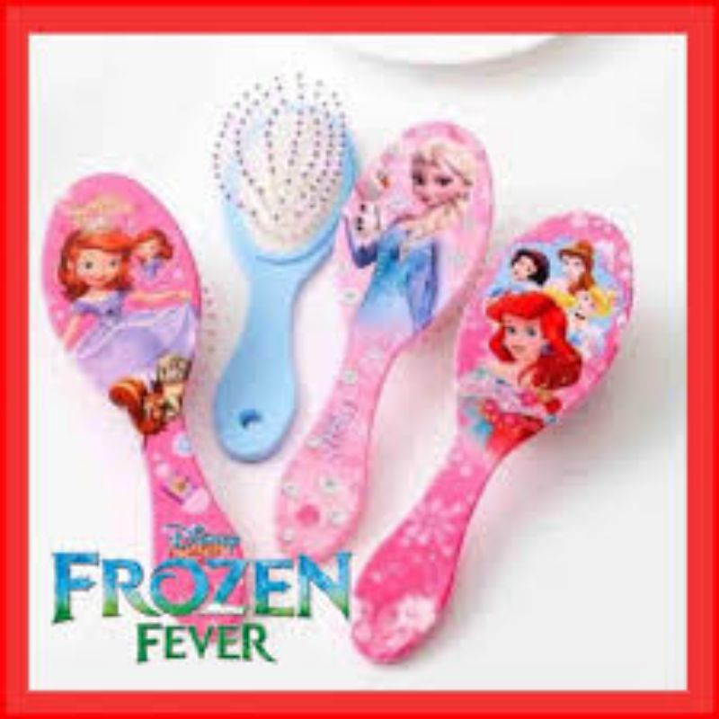 Disney Frozen Pony Princess Hair Comb (Elsa & Anna) | Shopee Malaysia
