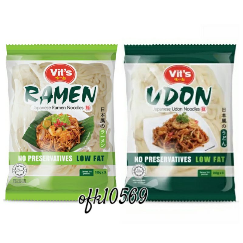 Vit's Japanese Ramen / Udon Noodles 3's | Shopee Malaysia