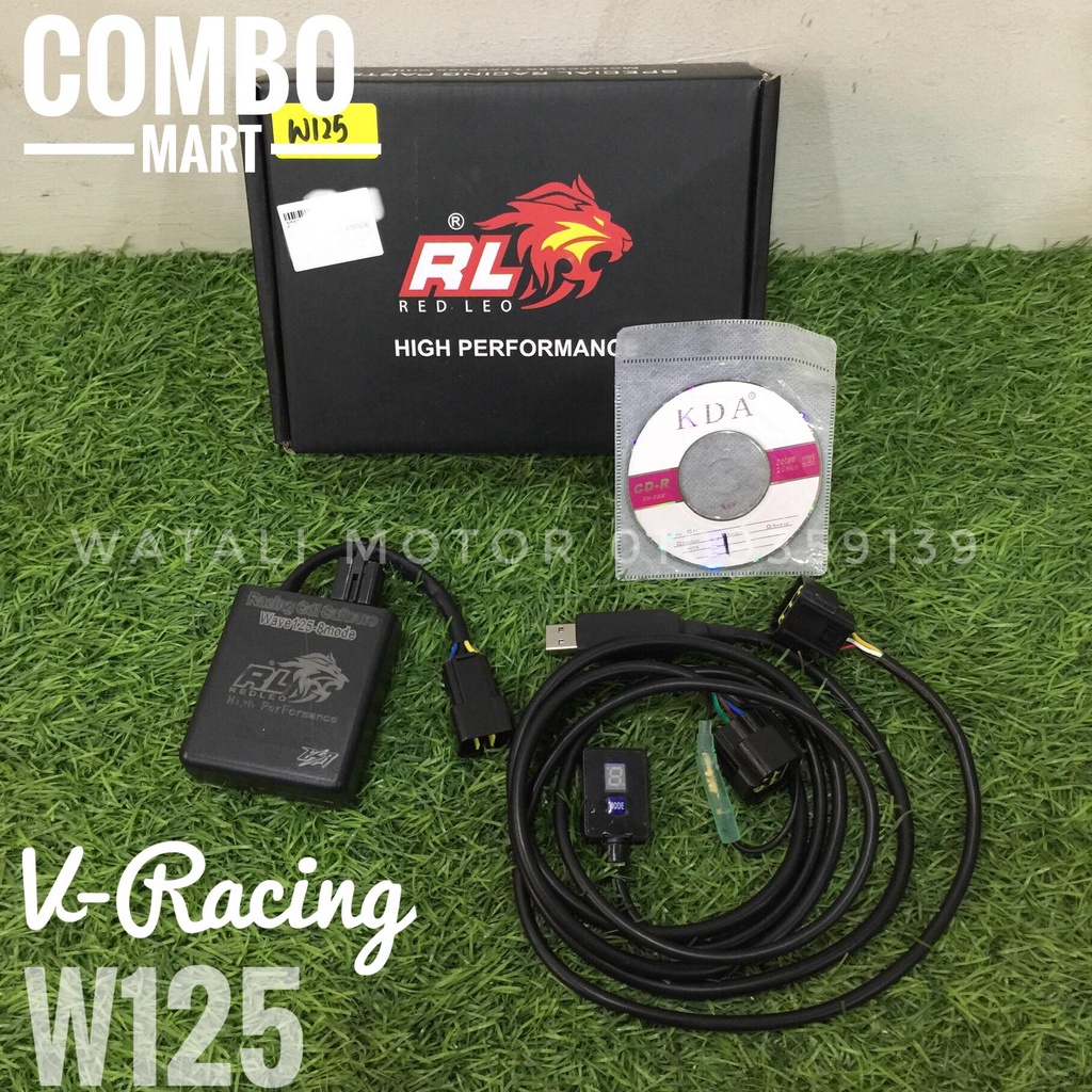 ESR RED LEO ECU 100% ORIGINAL V-RACING HONDA WAVE125 W125 / WAVE125-I ...