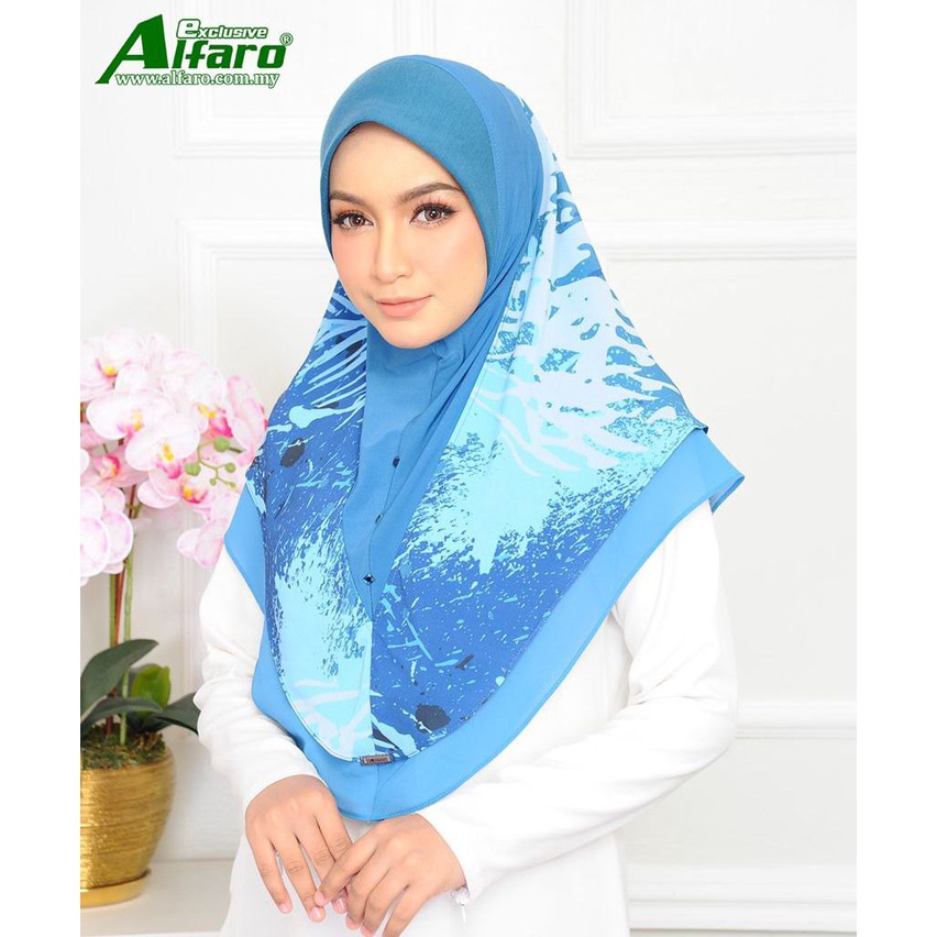 HERNES 6.0 TUDUNG ALFARO 2 LAYER TUDUNG SARUNG LABUH ALFARO EXCLUSIVE 🌼 ...