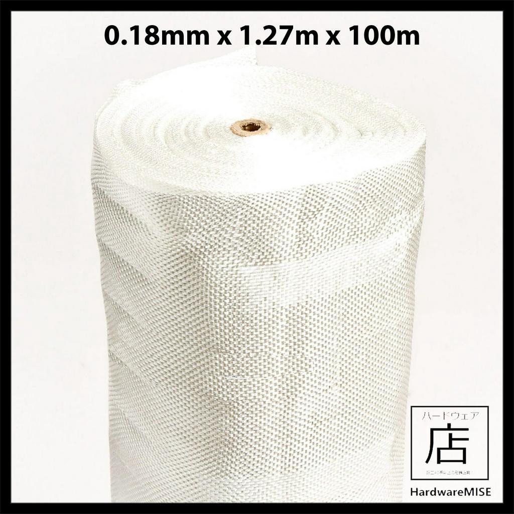 Fiberglass Cloth Woven Fibreglass Cloth 0.18mm x 1.27m x 100m Roll ...