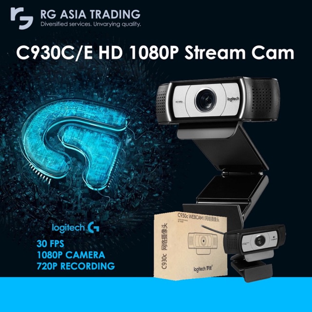 Logitech C930C/E HD Camera Beauty Network C930 Teaching Remote ...