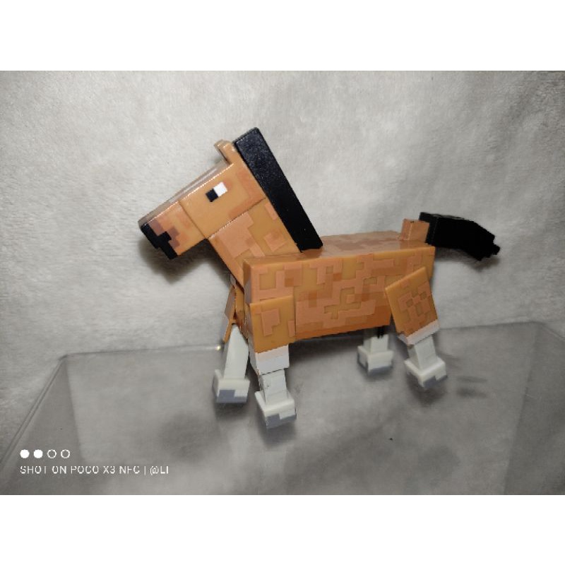Jazwares Minecraft Chestnut Brown Horse | Shopee Malaysia