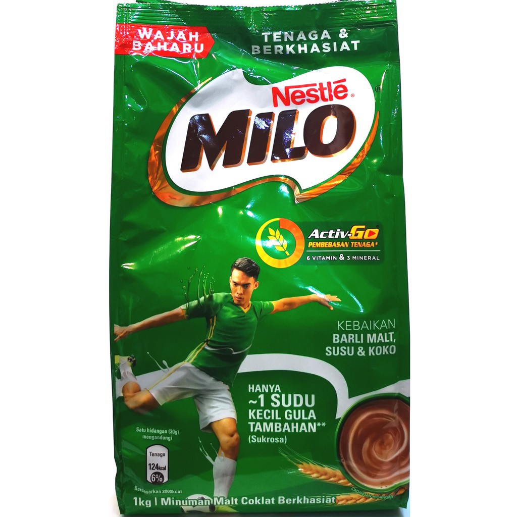 MILO POWDER REFILL PACK 1KG | Shopee Malaysia