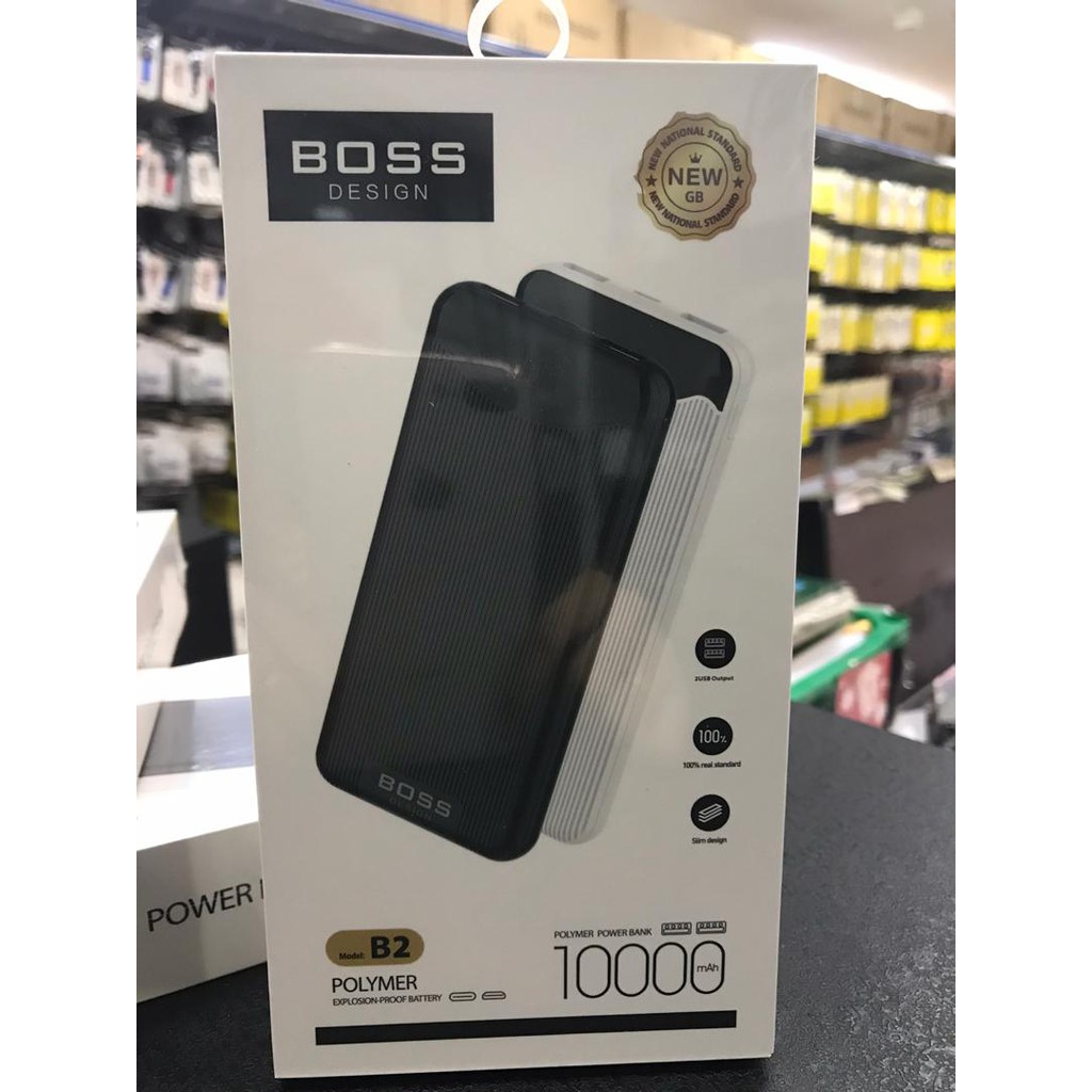 BOSS POWERBANK 10000MAH | Shopee Malaysia