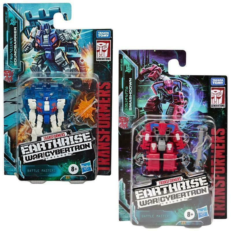 HASBRO Transformers WFC EARTHRISE BATTLE MASTERS [SMASHDOWN ...