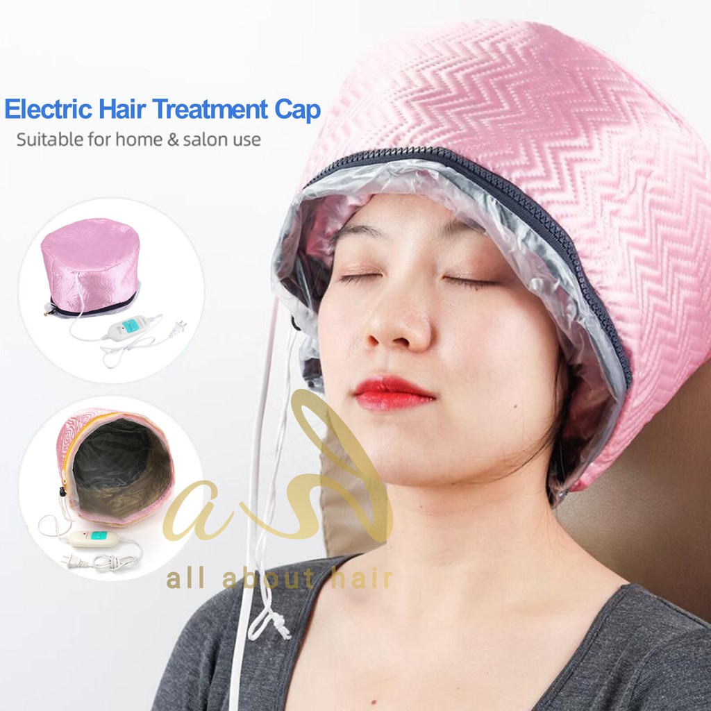 Electric Heating Steam Hair Cap Care Hair Treatments Steamer (Malaysia ...