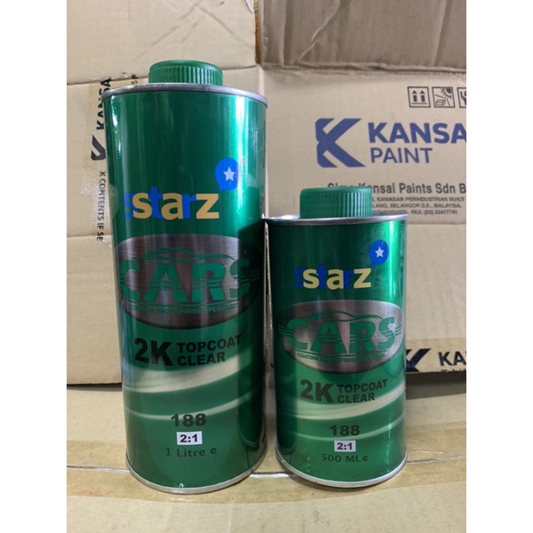 CLEAR 2K 1LT WITH HARDENER 0.5L | Shopee Malaysia