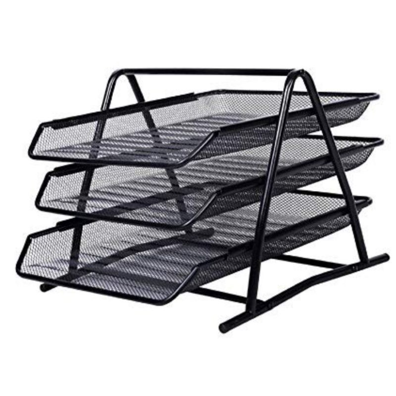 3 TIER METAL DOCUMENT TRAY | Shopee Malaysia