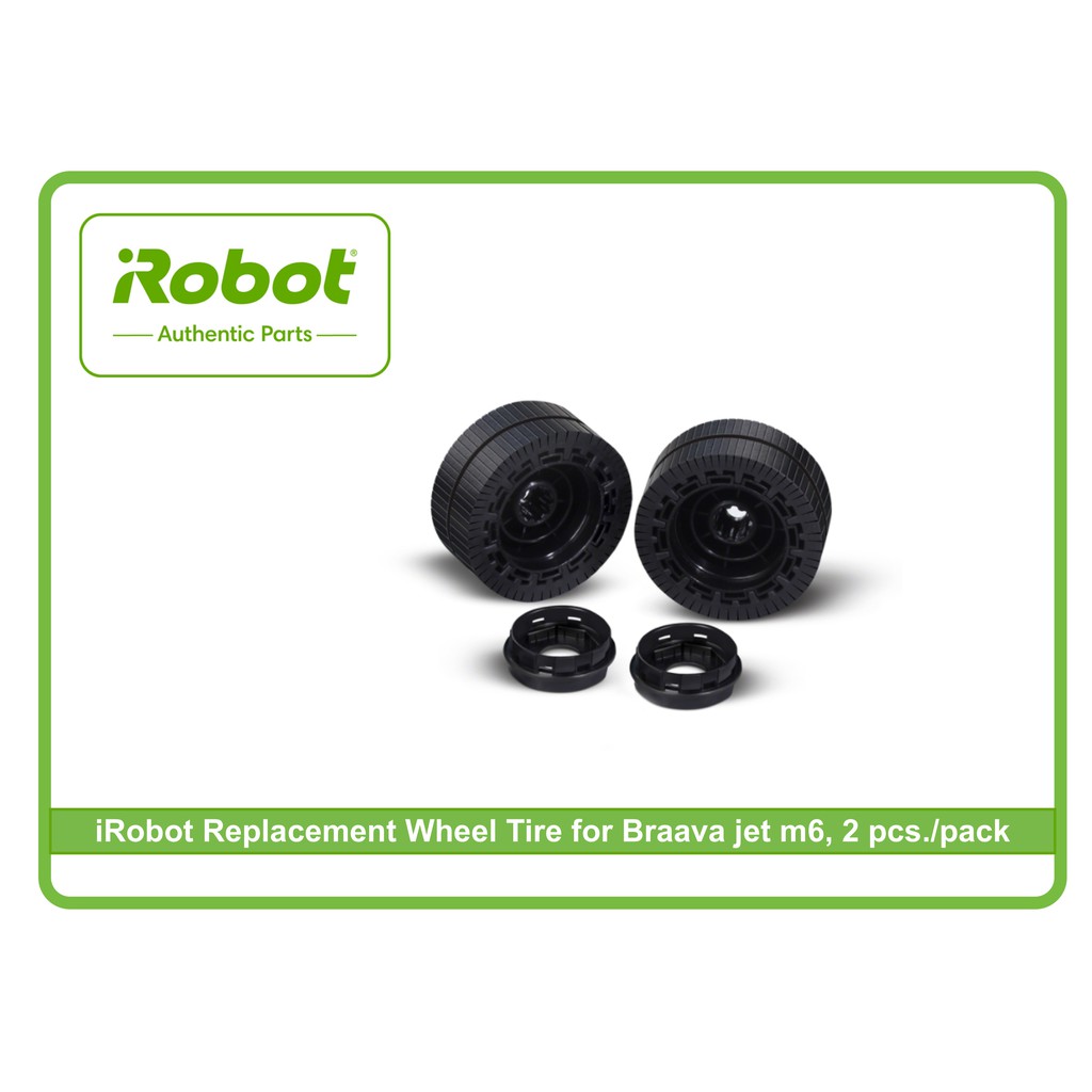 iRobot Braava jet m6 Original Replacement Wheel Tire for , 2 pcs./pack ...