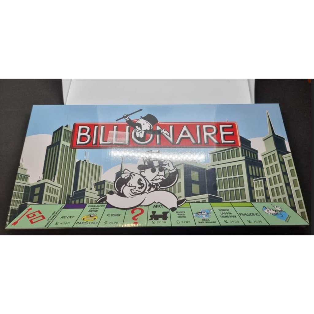 *Ready Stock* Billionaire Board Game Family Party Game (Similar as ...