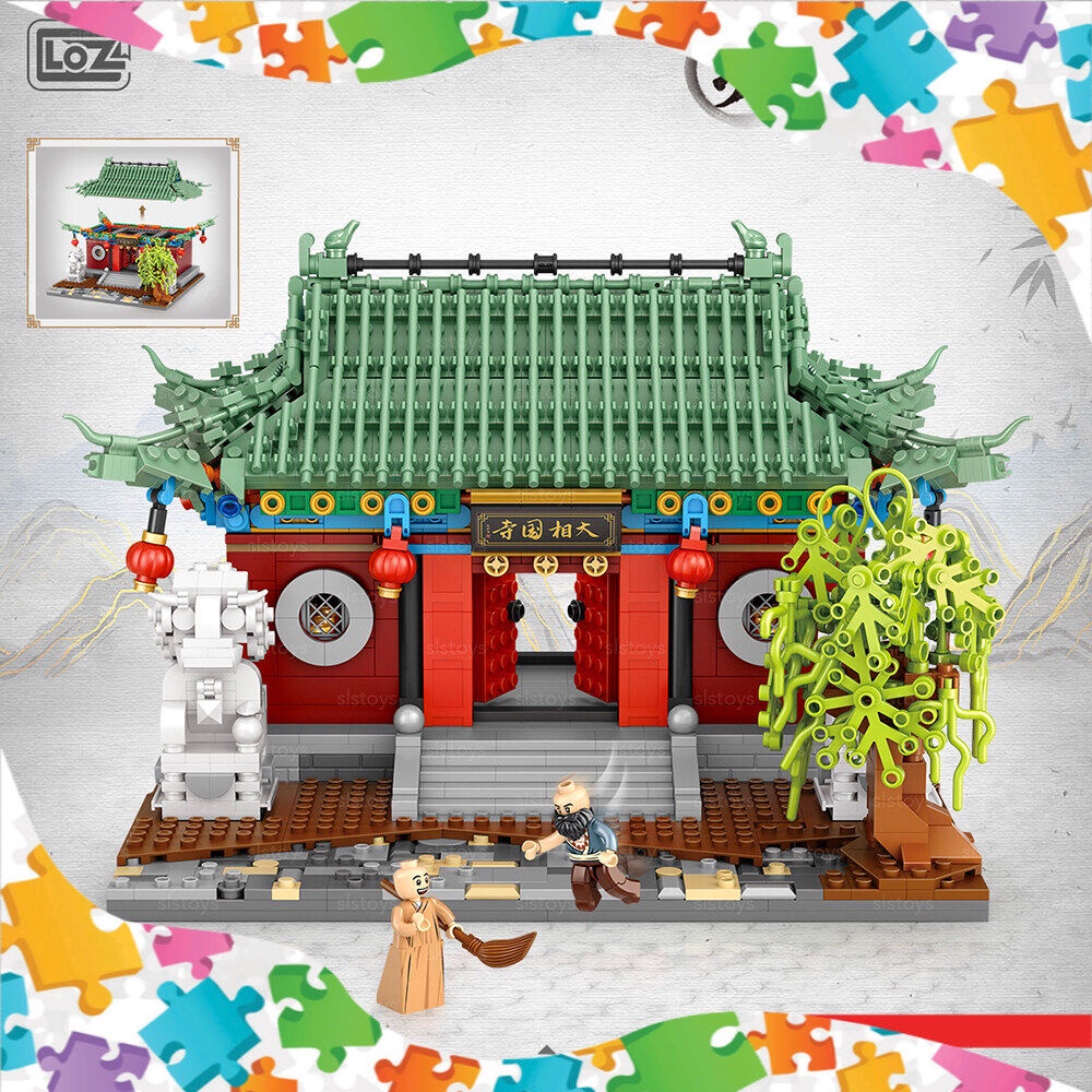 LOZ IDEAS 1055 Mini Block Chinese Ancient Temple Architecture China ...